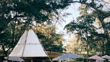 Opções para refeição ao ar livre