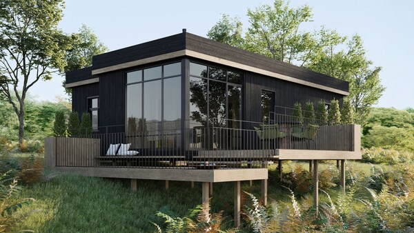 Nice Lodge With Sauna In A Natural Resort - Belgium