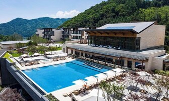 Piscina externa sazonal