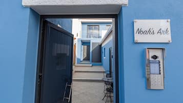 Entrada do alojamento