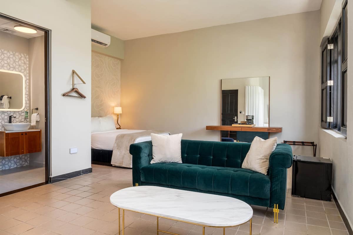 Suíte executiva | 1 quarto, roupas de cama premium, cortinas blackout