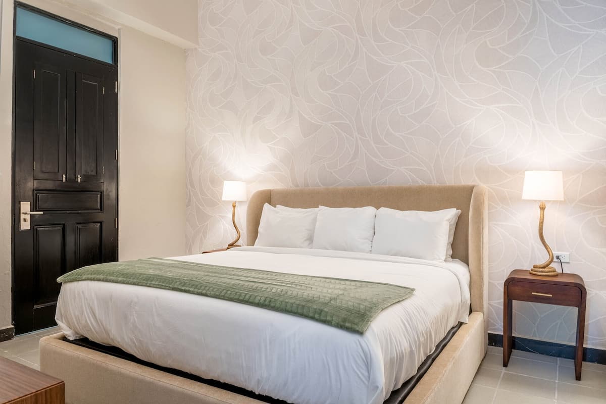Suíte executiva | 1 quarto, roupas de cama premium, cortinas blackout