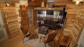 Quarto casal econômico | Área de estar