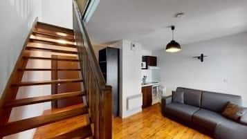 Apartamento clássico | Área de estar