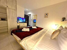 Quarto Standard | Cofre no quarto, ferro/tábua de engomar, Wi-fi grátis 