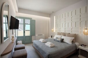 Villa Premium, Vista para a cidade | Roupa hipoalergénica, com decoração personalizada 