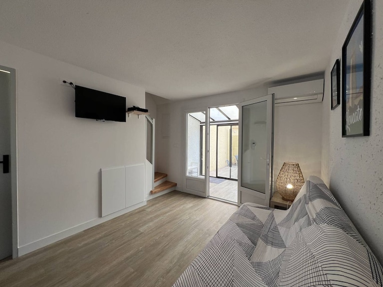 Villa T3 Renovado Con Aire Acondicionado Y Piscina - Leucate