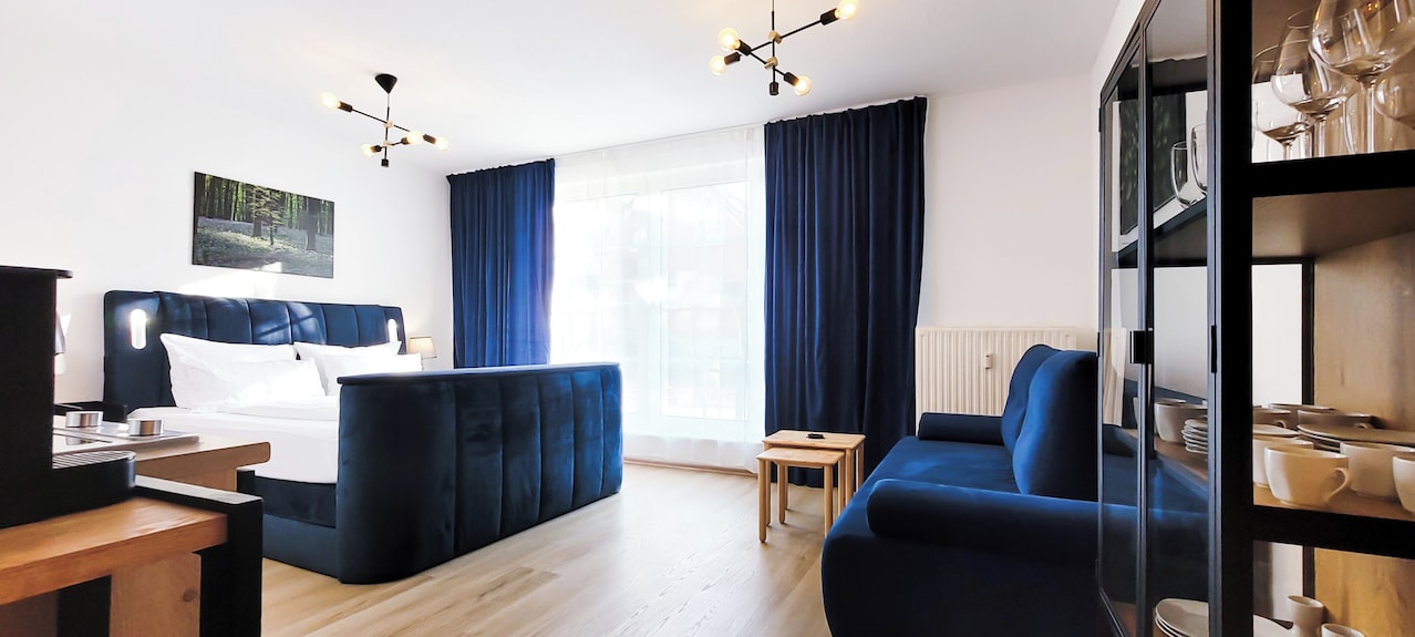 Terrasse - Parkplatz - Tv Im Boxspringbett - Küche - Jena