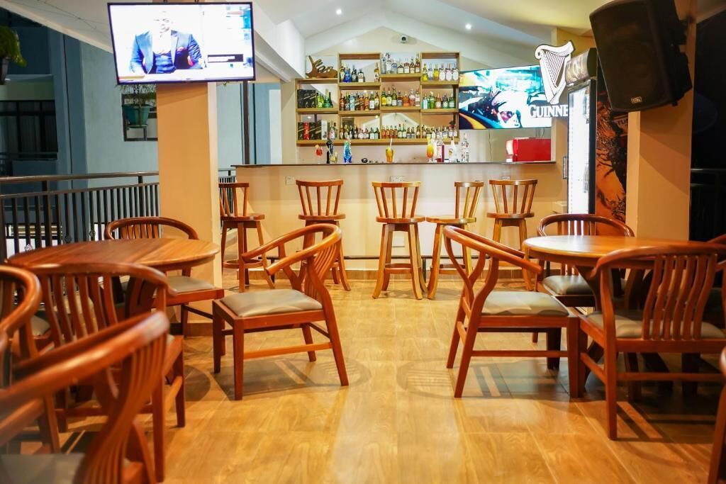 Bar à beira da piscina