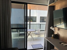 Apartamento Premium | 1 quarto, roupa hipoalergénica, cortinas/cortinados opacos 