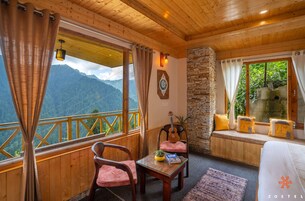 Quarto casal luxo | Wi-Fi de cortesia, roupa de cama