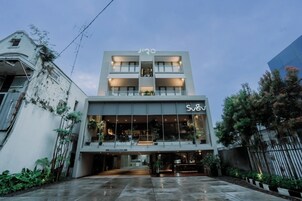 Fachada da propriedade