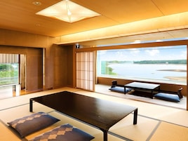 Quarto Twin, não fumadores (Japanese Western Style Room) | Vista do quarto