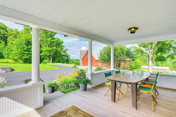 Idyllic Vermont Farmhouse: Mtn Views On 200 Acres! - Groton State Forest, Plainfield