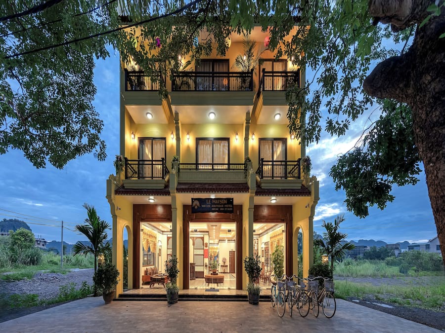 Fachada do alojamento