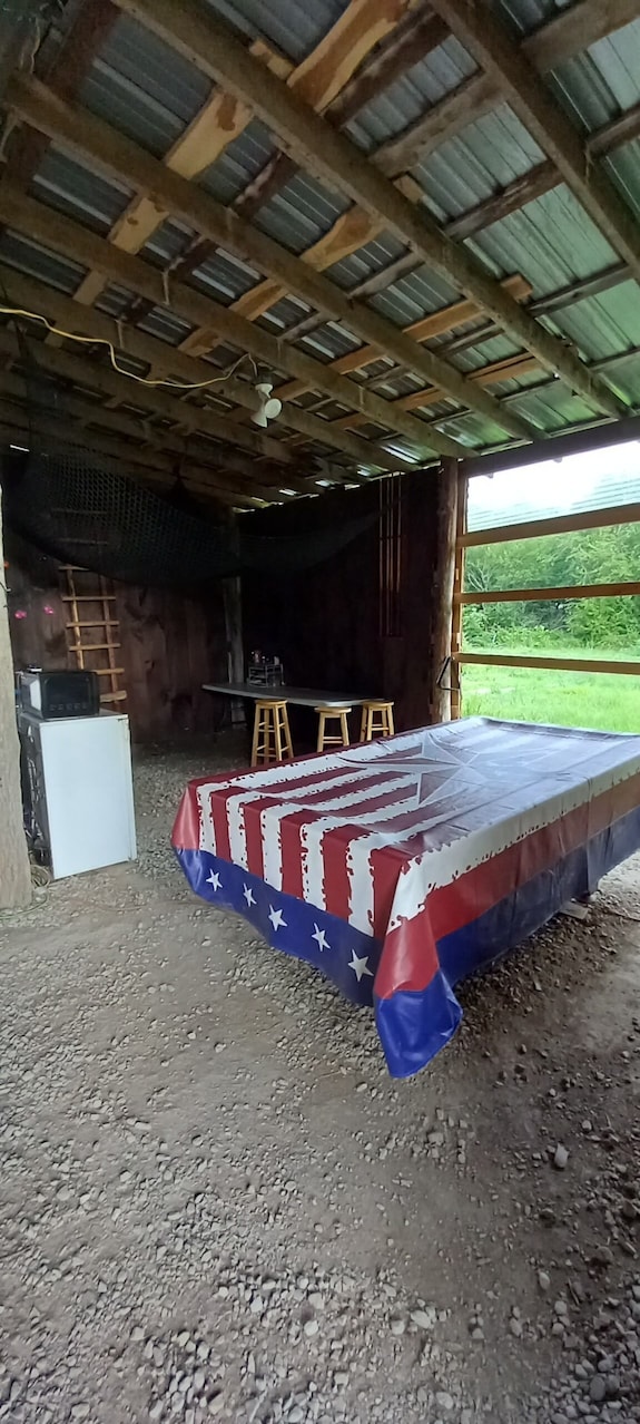 Busy B's Electrified Landing Campsite At B Berry Farms & Co. - Missouri