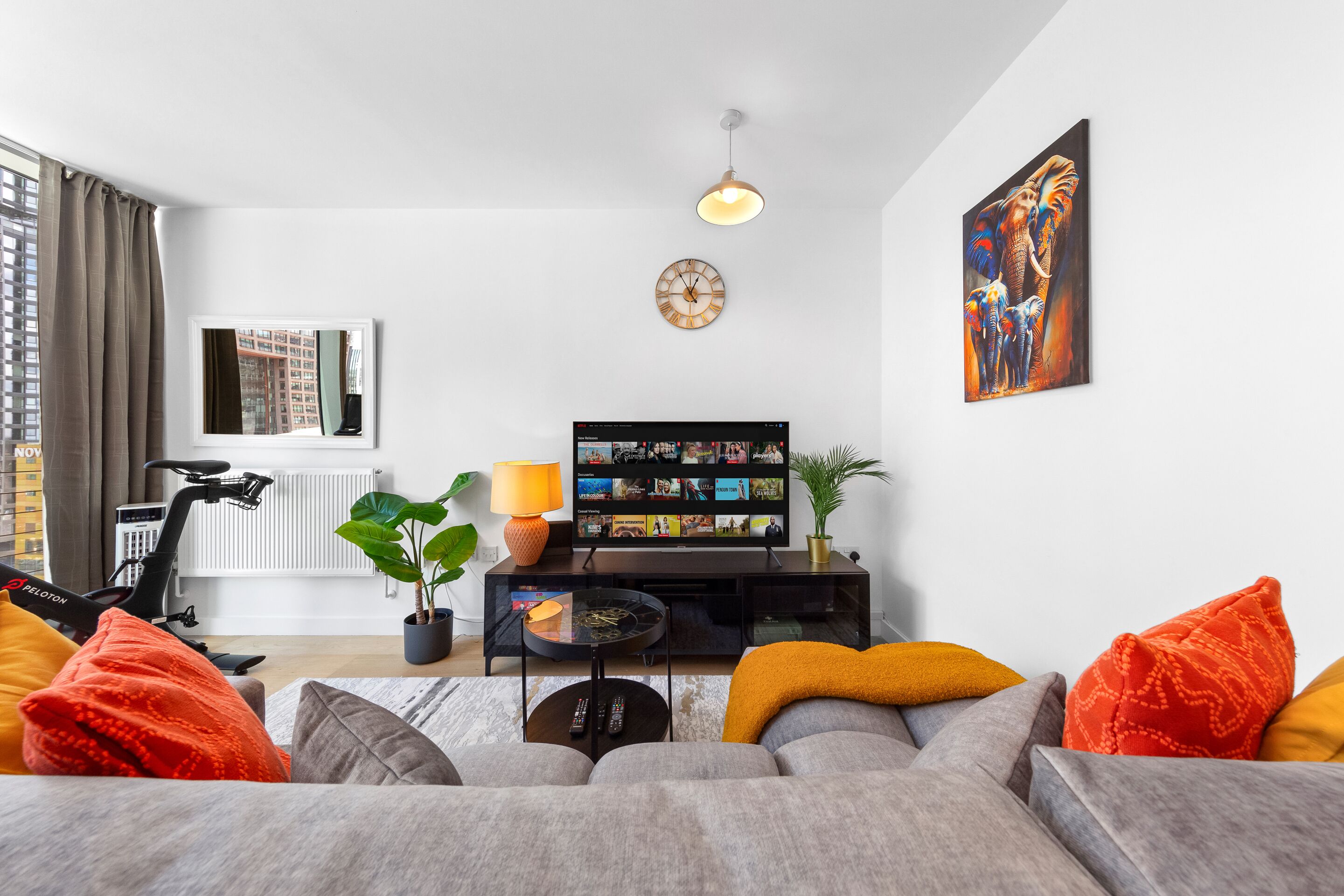 Modern Canary Wharf Apartment With King Size Bed - グリニッジ