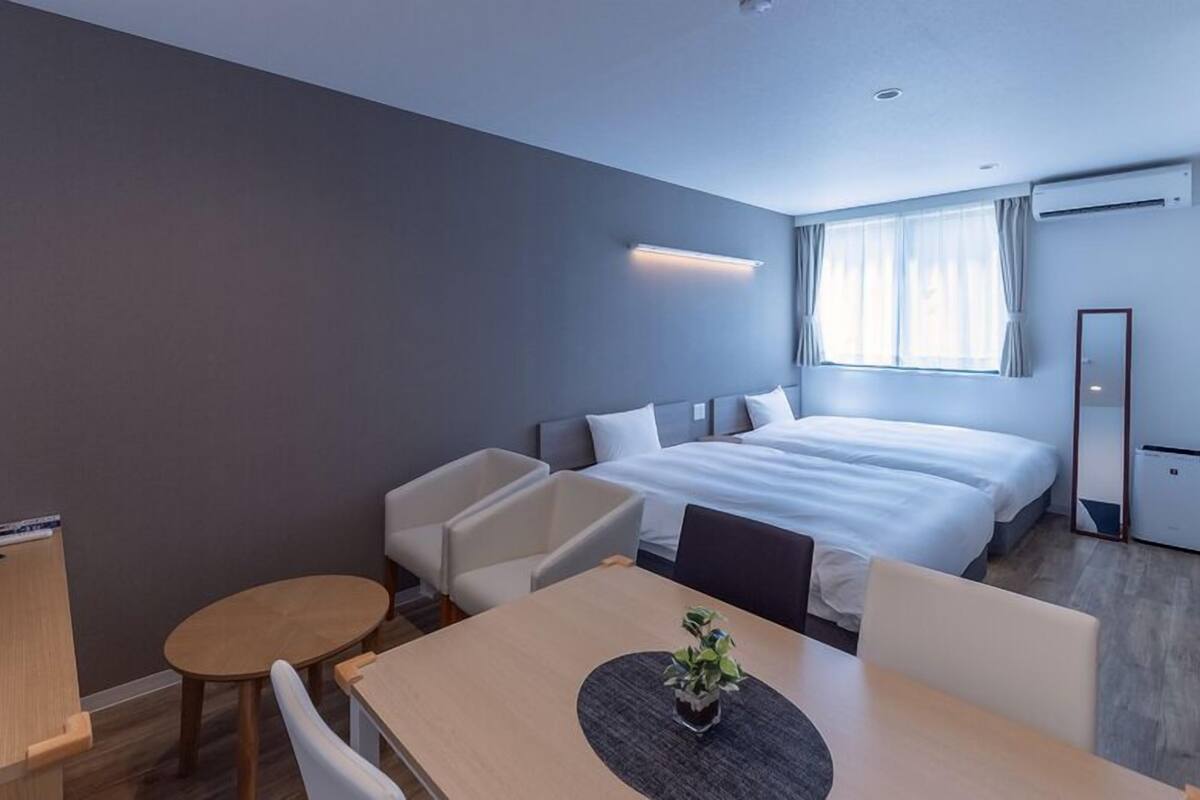 Wi-fi grátis, roupa de cama fornecida