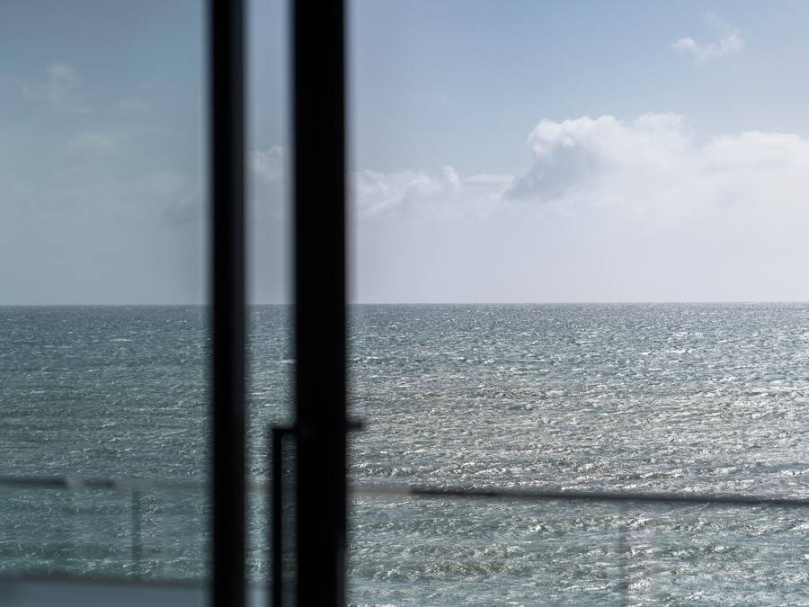 Vista para a praia ou o mar