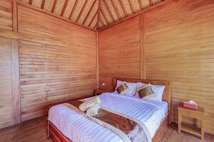 Quarto Duplo Deluxe | Wi-fi grátis, roupa de cama fornecida 