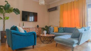 Apartamento, varanda | 3 quartos, Wi-fi grátis