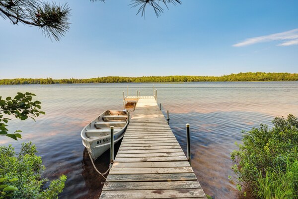 Quiet Presque Isle Home W/ Grill: Families Welcome - Presque Isle, WI