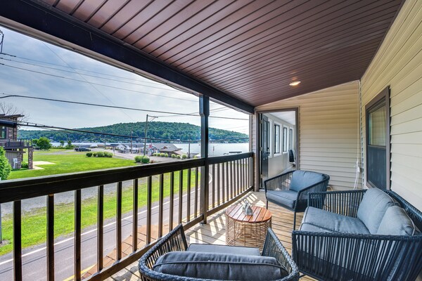 Modern Harveys Lake Apartment W/ Beach Access! - Harveys Lake, PA