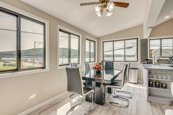 Walk To Harveys Lake! Modern Apt W/ Water Views - Lake Winola, PA