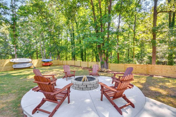 Anderson Retreat: Private Dock, Kayaks, Fire Pit! - Lake Hartwell