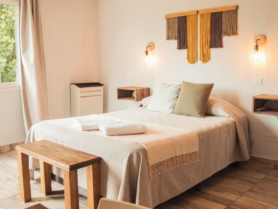 Quarto Clássico com Cama de Casal | Cortinas/cortinados opacos, Wi-fi grátis, roupa de cama fornecida