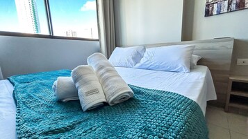 Apartamento | Secretária, Wi-fi grátis 