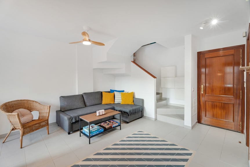 Maison De Vacances « Casa Papaya » Avec Piscine Commune, Terrasse Privée Et Wi-fi - El Médano