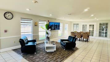 Sala de estar do lobby
