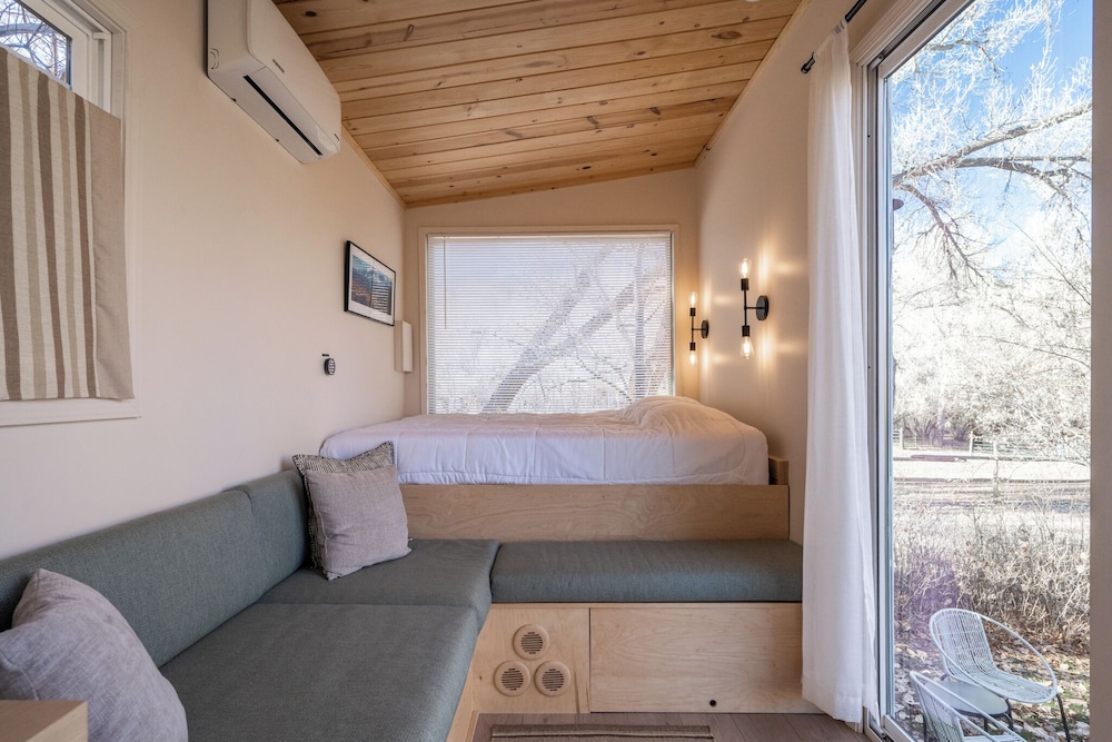 Secluded 2-Bed Tiny Home Oasis near Moab's Wonders - Moab South Valley | Vrbo