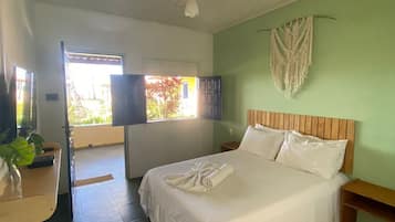 Quarto Duplo Comfort, varanda, vista para a praia | Vista para o jardim