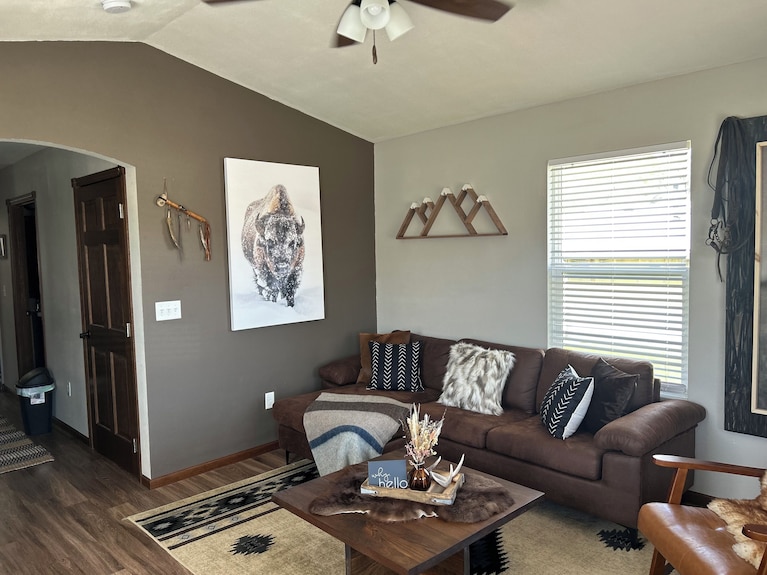 Tiny Home Cabin With Wyoming Modern Frontier Style In The Town Of Hulett - Devils Tower, WY