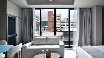 Apartamento, 2 quartos (9) | 1 quarto, roupa de alta qualidade, ferro/tábua de engomar, Wi-fi grátis