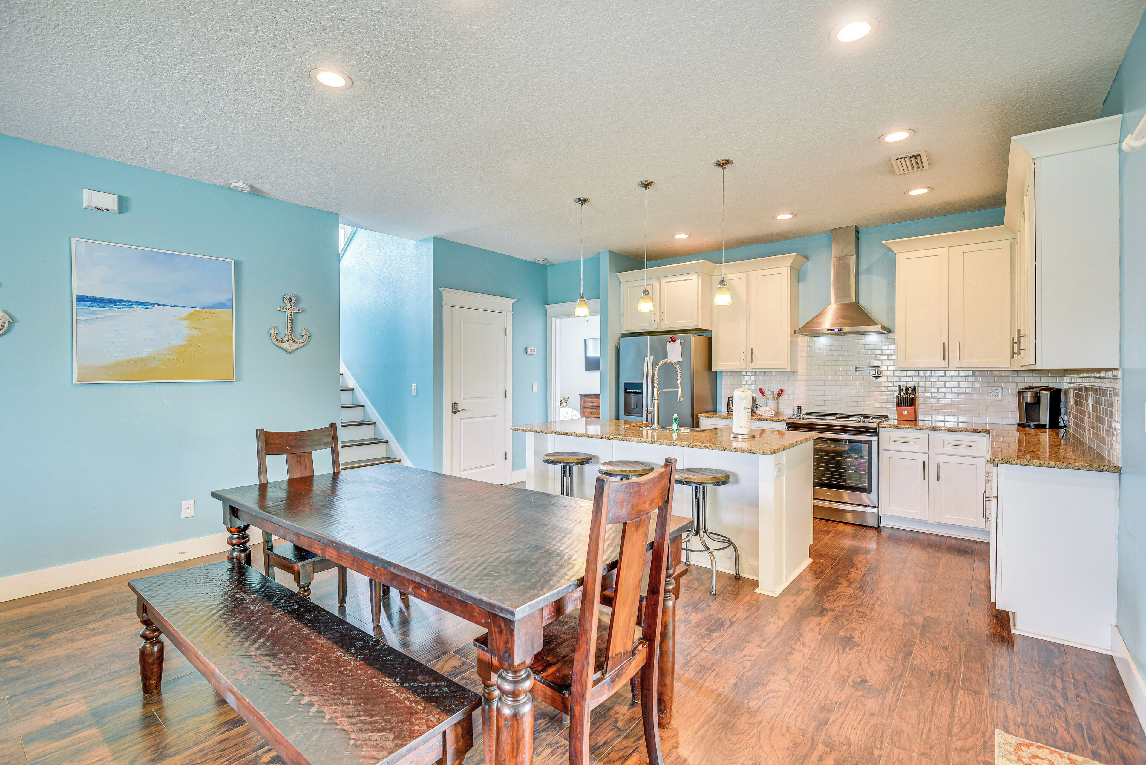 Casa (3 Bedrooms) | Interior. Close to Beaches: Palm Coast Home w/ Deck!