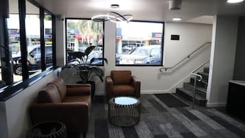 Sala de estar do lobby