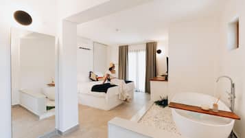 Quarto casal, 1 cama Queen | Vista do quarto