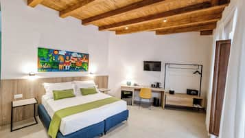 Quarto Duplo ou Twin | 1 quarto, minibar, secretária