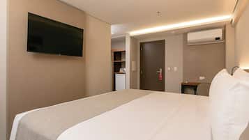 Quarto Duplo Deluxe | Wi-fi grátis, roupa de cama fornecida