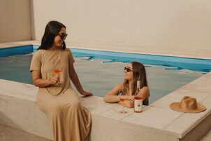Piscina exterior sazonal 