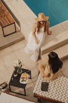 Piscina exterior sazonal 