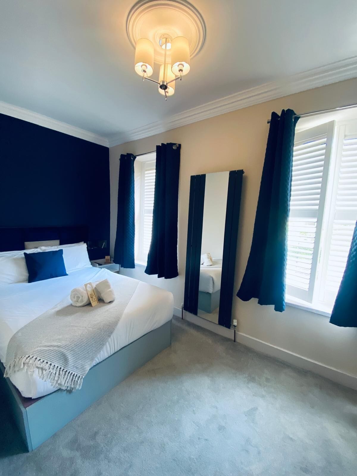 Quarto Triplo | Ferro/tábua de engomar, Wi-fi grátis, roupa de cama fornecida 