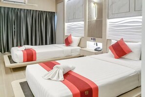 Quarto duplo superior | 1 quarto, escrivaninha, quartos à prova de som, Wi-Fi de cortesia