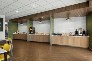 Café da manhã continental grátis todos os dias
