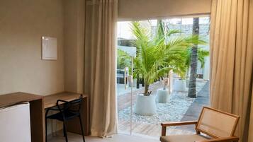 Quarto casal executivo | Roupas de cama premium, Wi-Fi de cortesia, roupa de cama