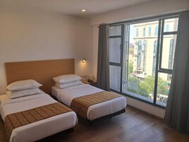 Quarto Twin Básico, Vista para a cidade