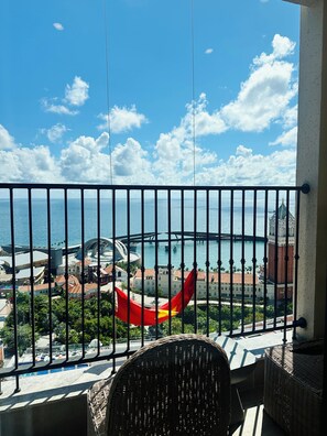 Apartamento standard, 1 cama King, vista para o oceano | Vista para praia/oceano